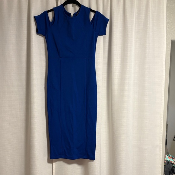 Felicity & Coco | Dresses | Felicity Coco Royal Blue Midi Dress | Poshmark